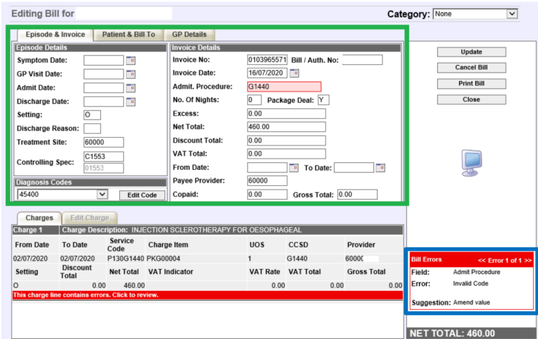 VEDA | Invoice errors and how to fix them - Healthcode