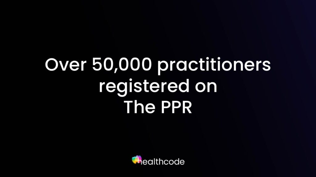 50,000 practitioners now on The PPR, reveals Healthcode - Healthcode